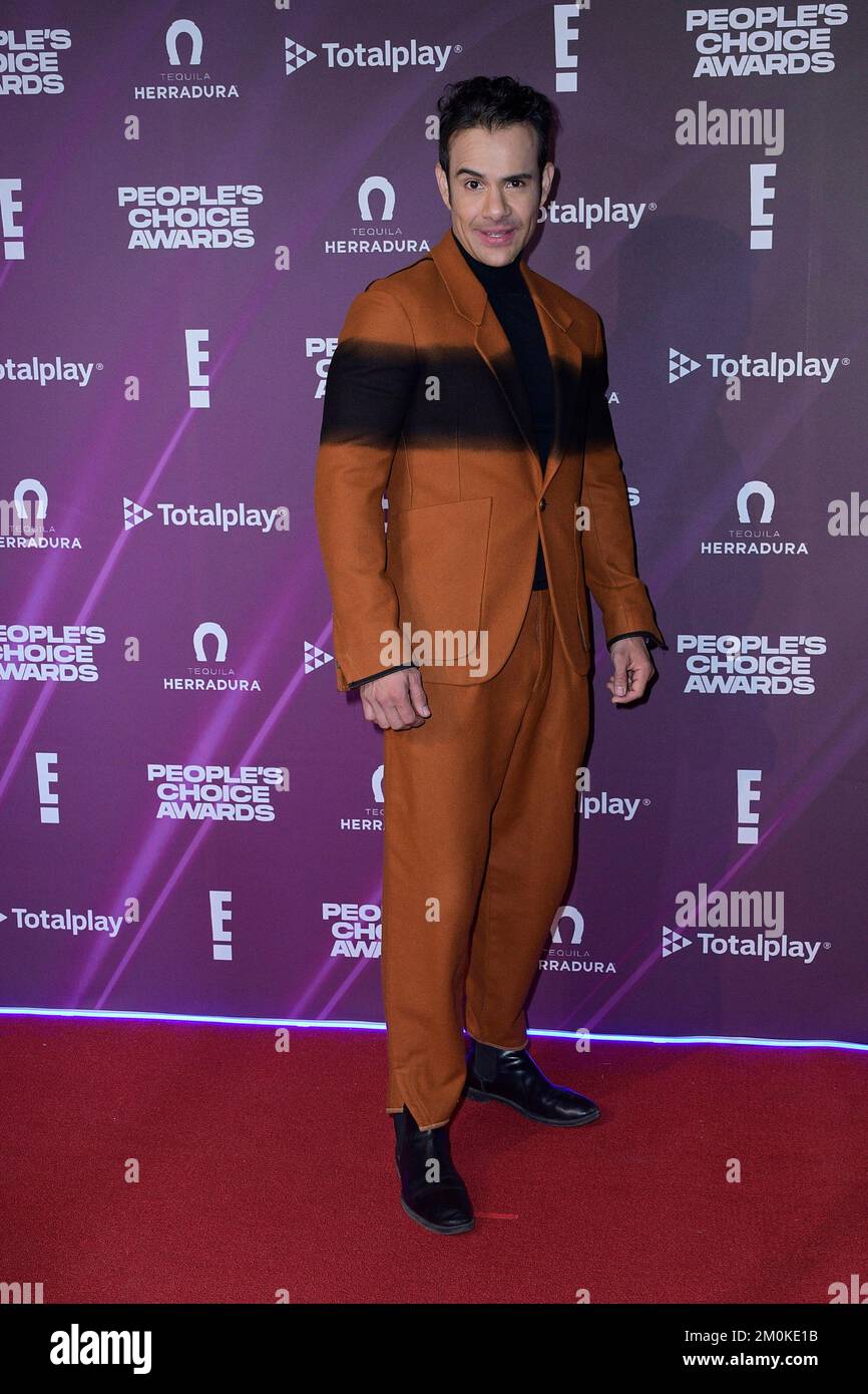 December 6, 2022, Mexico City, Mexico: Daniel Cortez attends the red carpet of People’s Choice ...