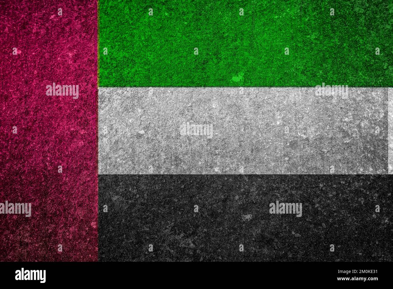 united arab emirates flag texture as background Stock Photo - Alamy