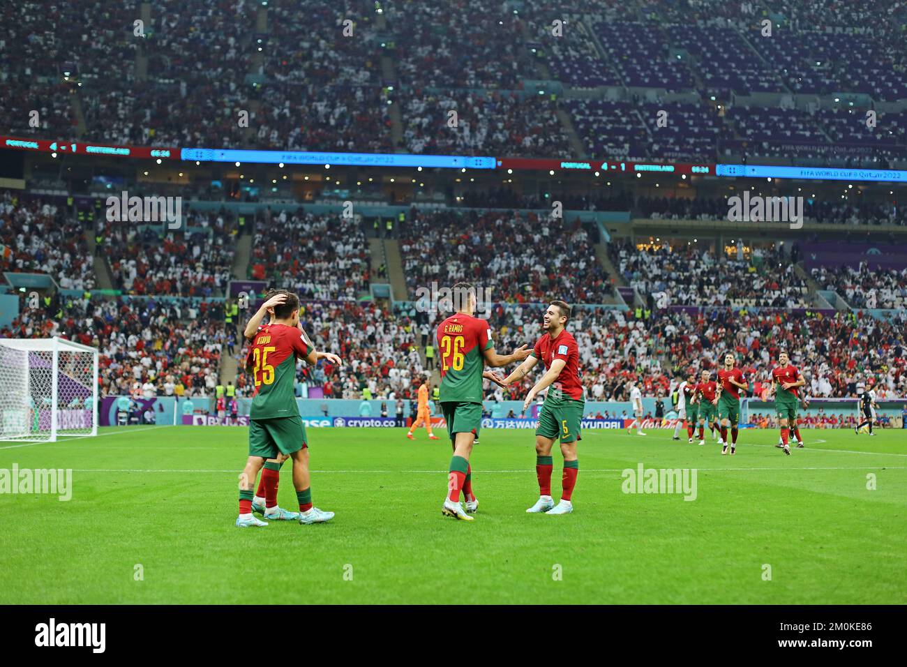 Lusail Stadium, Qatar. 6th Dec, 2022. FIFA World Cup, final 16 stage ...