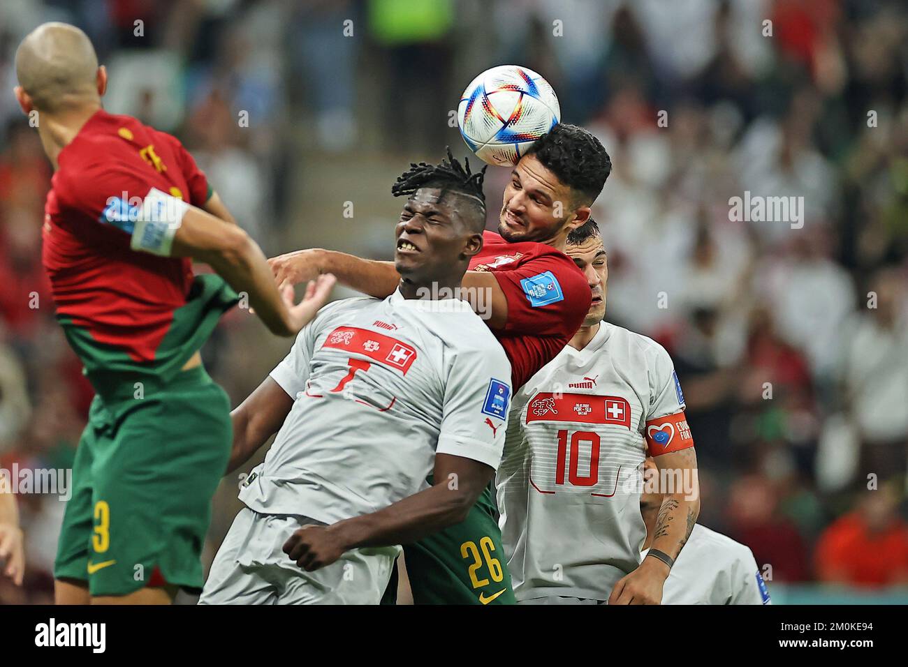 Lusail Stadium, Qatar. 6th Dec, 2022. FIFA World Cup, final 16 stage ...