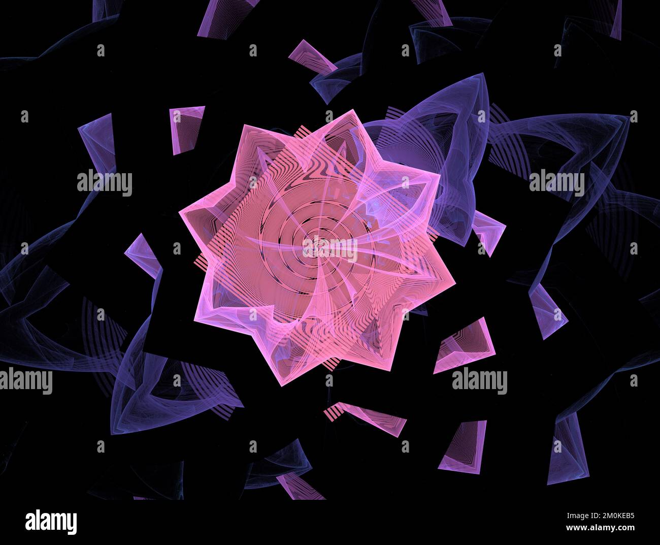 Imaginatory lush fractal texture image abstract background Stock Photo ...