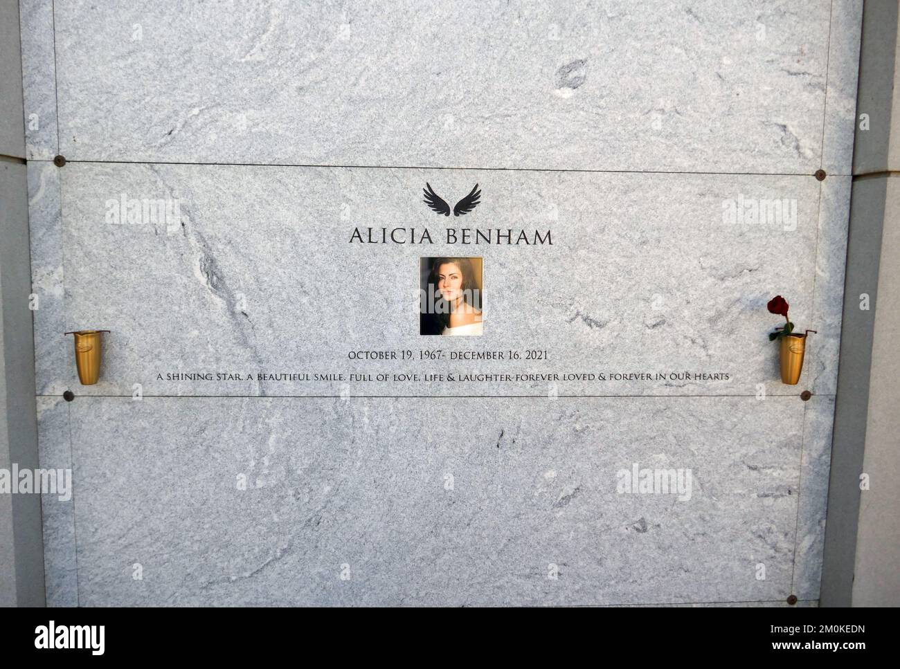 Los Angeles, California, USA 3rd December 2022 Actress Alicia Benham's ...