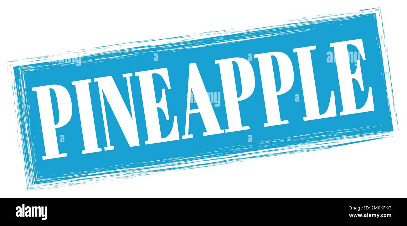 Pineapple banner Cut Out Stock Images & Pictures - Alamy