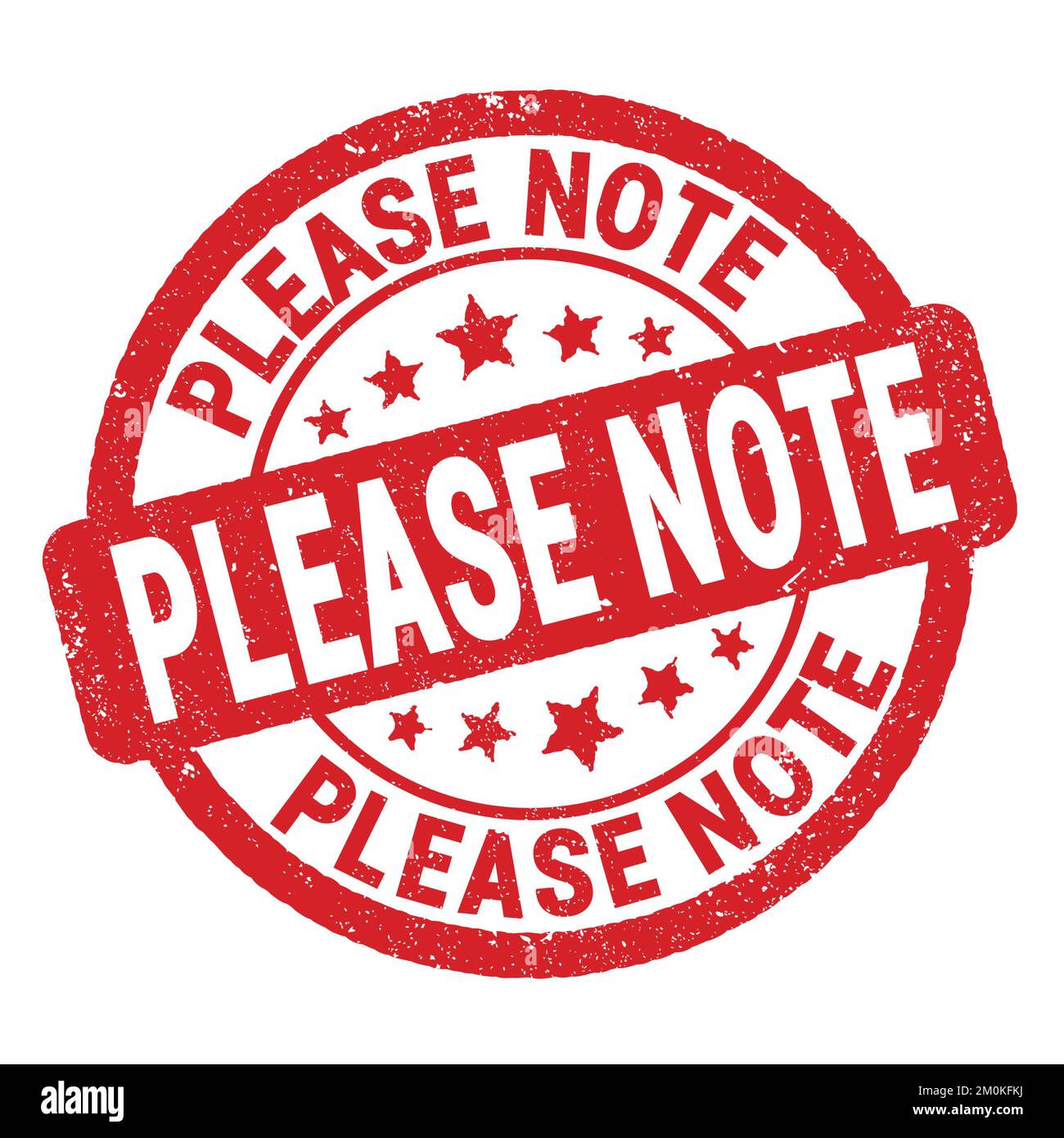 Please note stamp hi-res stock photography and images - Alamy