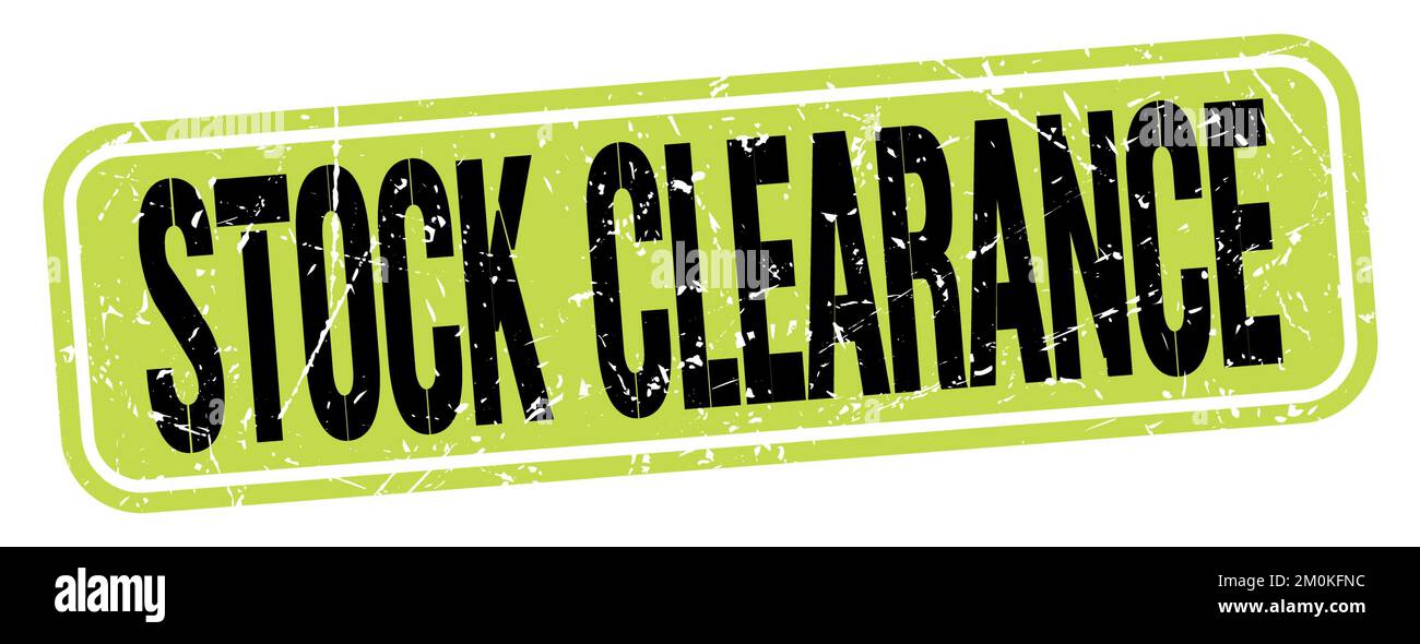 Stock clearance word hi-res stock photography and images - Alamy