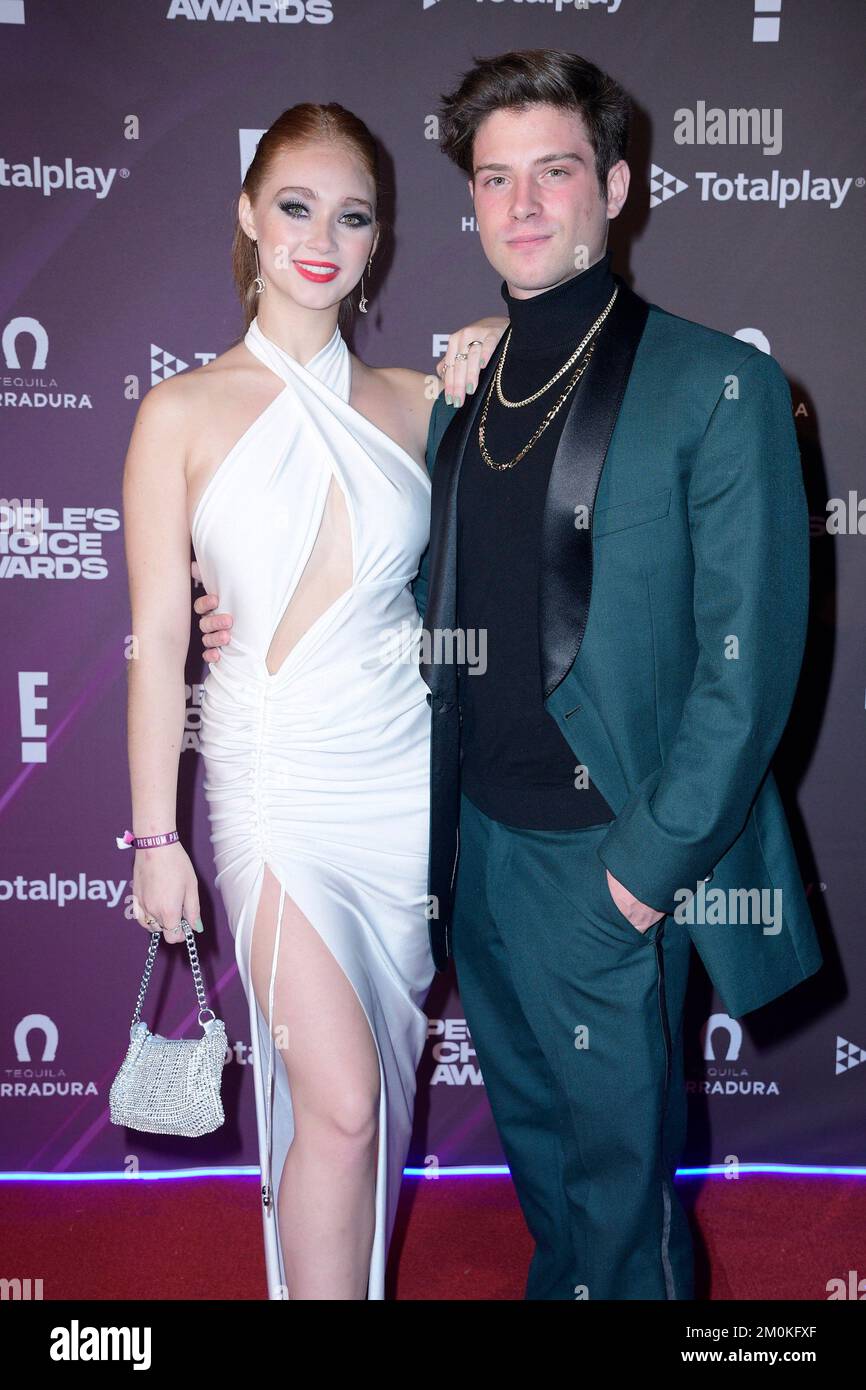 Mexico City, Mexico. 6th Dec, 2022. Daniela Martinez Caballero, Nicolas ...