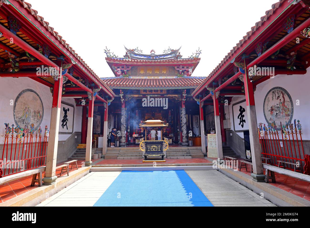 Tainan Grand Mazu Temple, a 17th-century colorful and traditional place ...