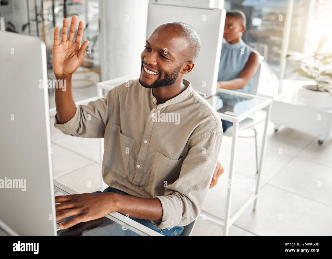 Work agency indoors call hi-res stock photography and images - Alamy