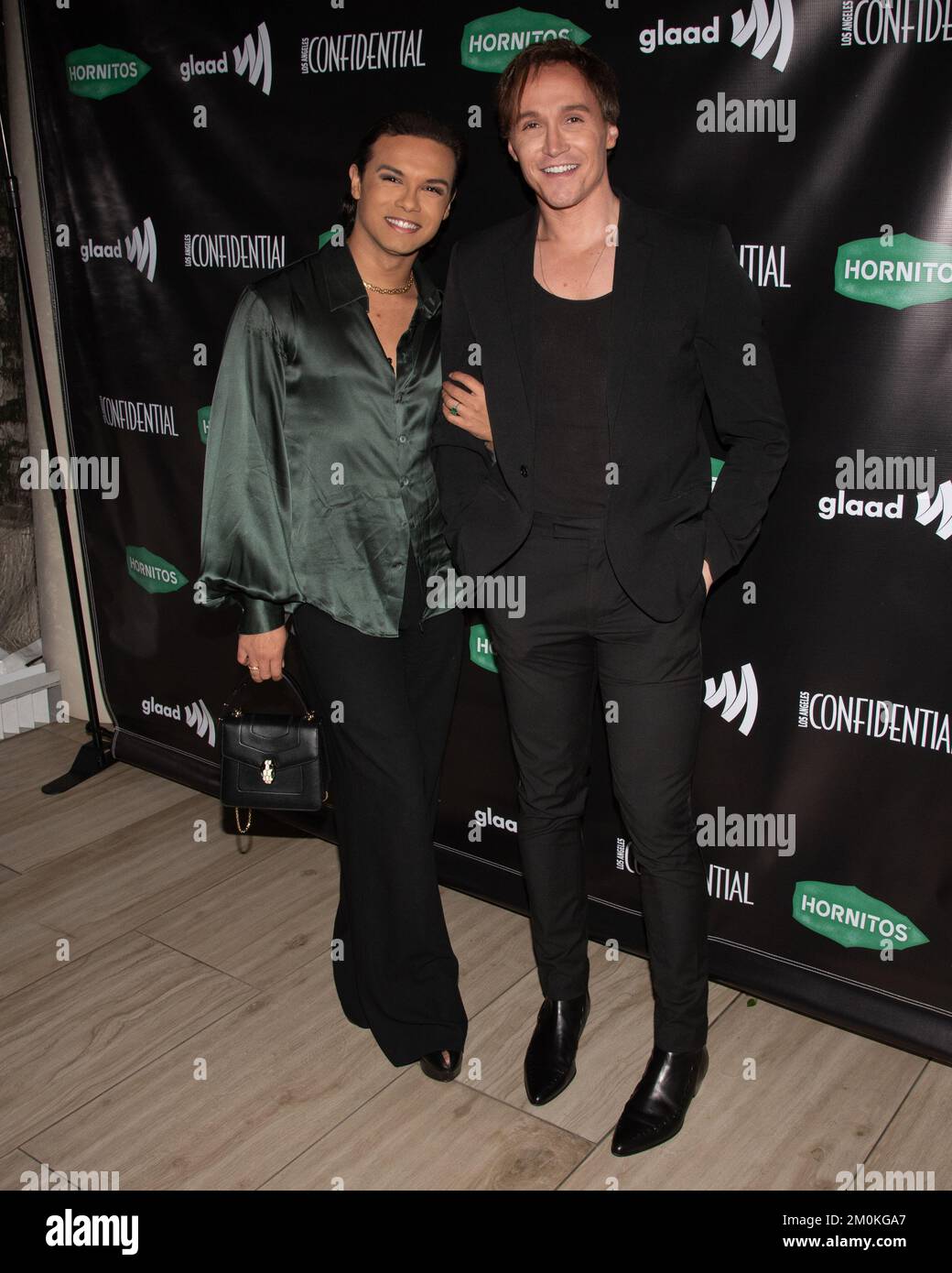 06 December 2022 - Los Angeles, California - Damian Terriquez and Luke Lowrey. LA Confidential x ...