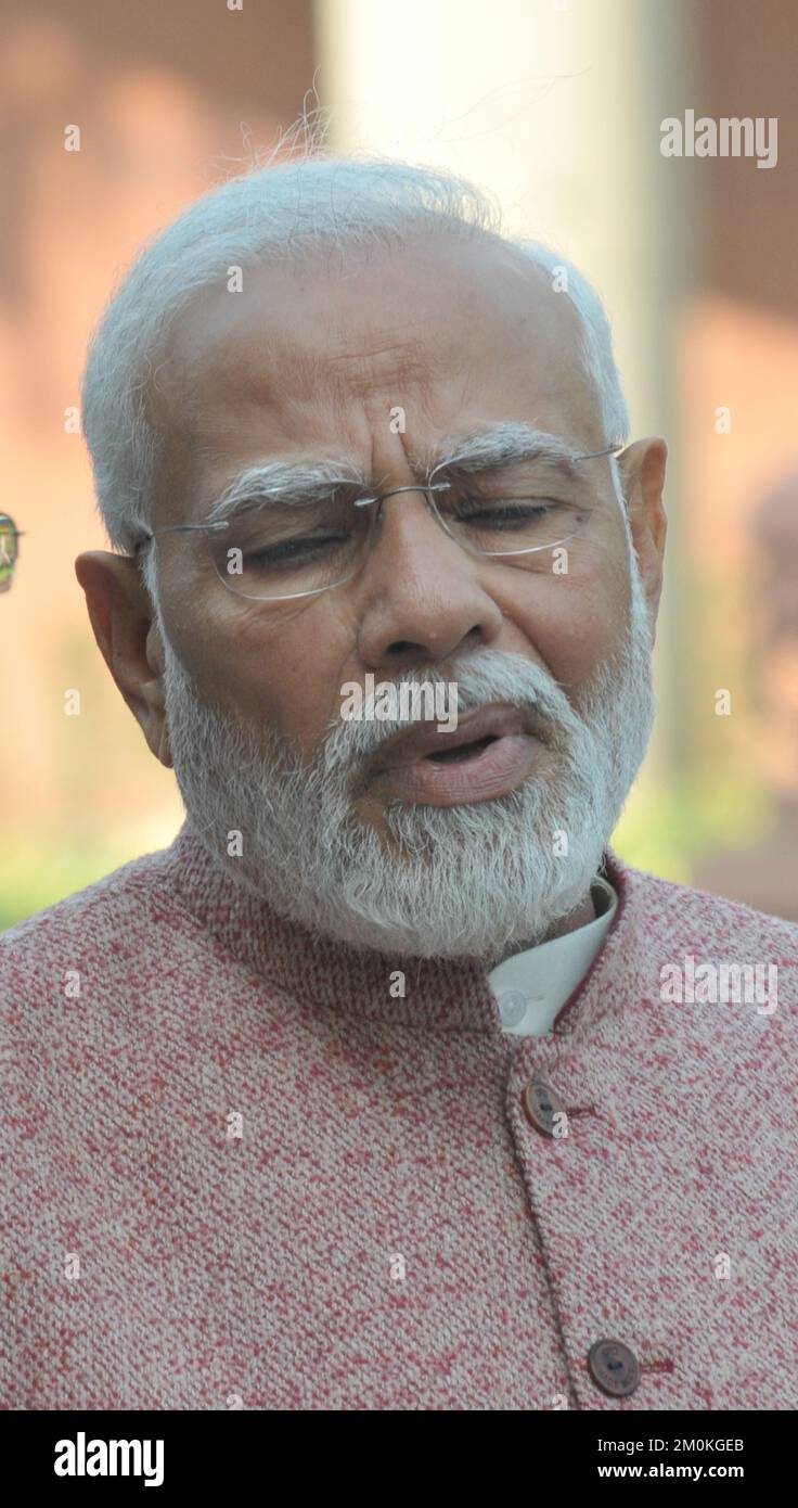 New Delhi, Delhi, India. 7th Dec, 2022. Prime Minister Narendra Modi In ...