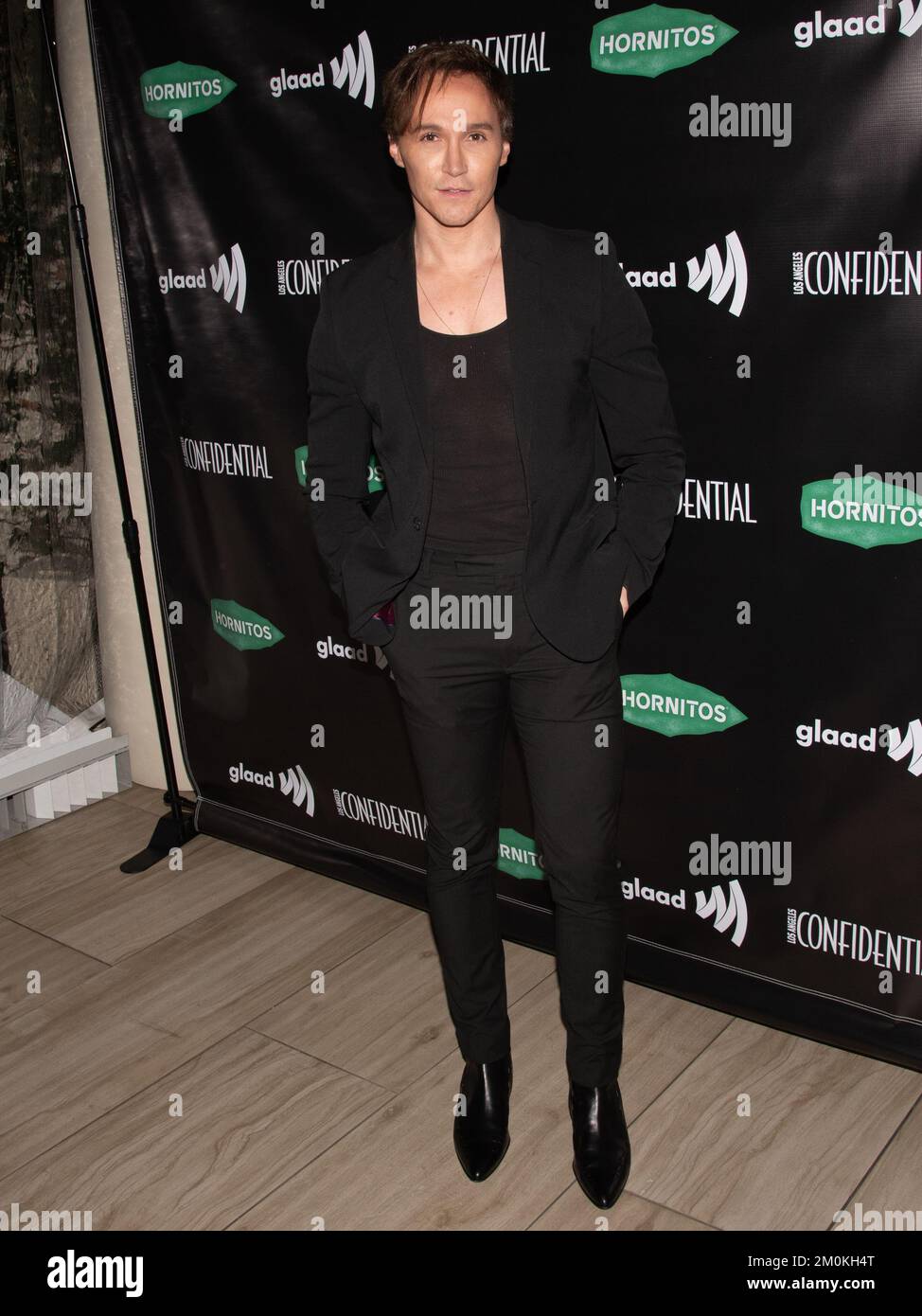 06 December 2022 - Los Angeles, California - Luke Lowrey. LA Confidential x Hornitos x Glaad ...