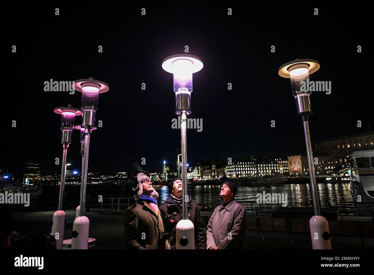 Nobel laureates in physiology or medicine 2021, Ardem Patapoutian (left ...