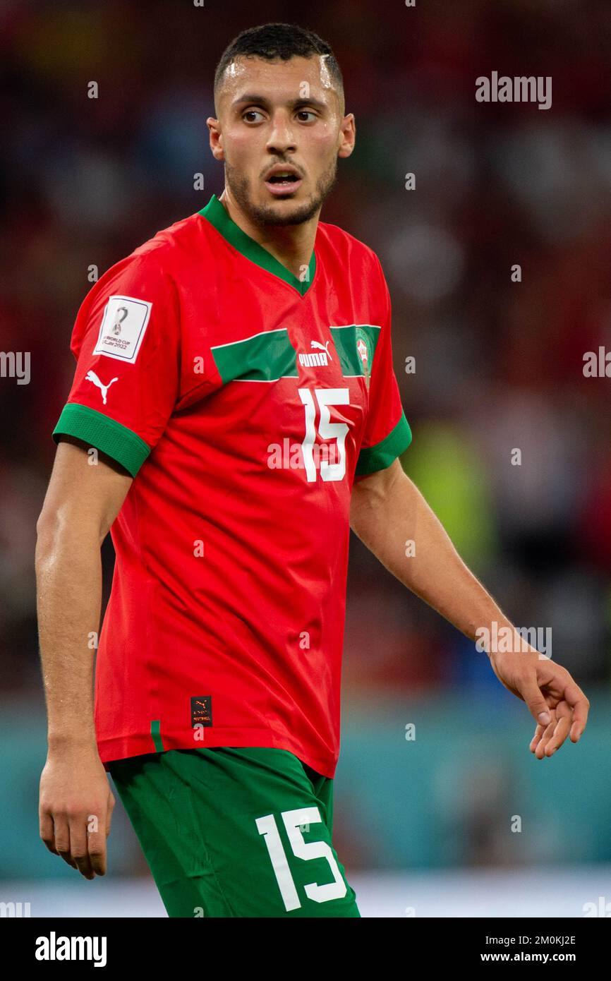 Selim Alallah of Morocco during the FIFA World Cup Qatar 2022 Round of 16 match between Morocco ...