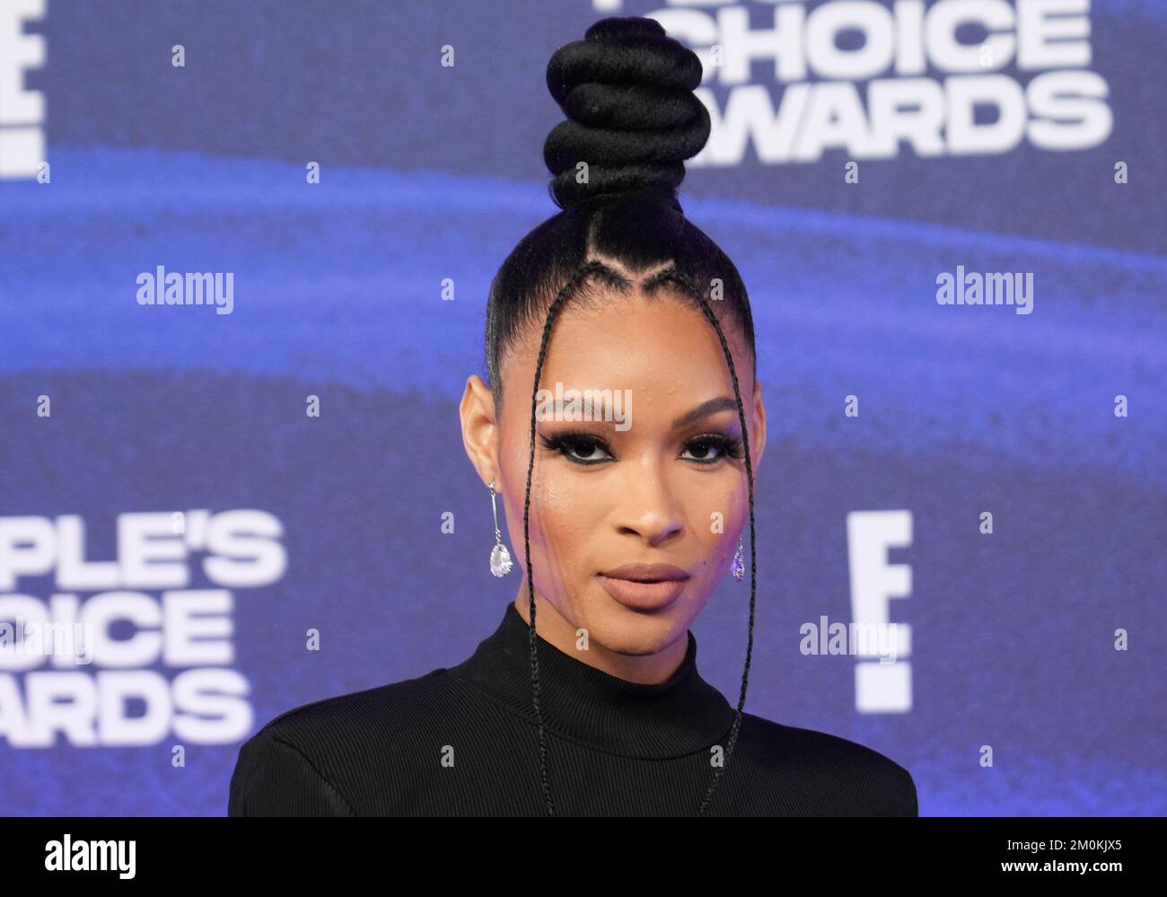 California, USA, December 6, 2022, Pretty Vee arrives at the 2022 ...