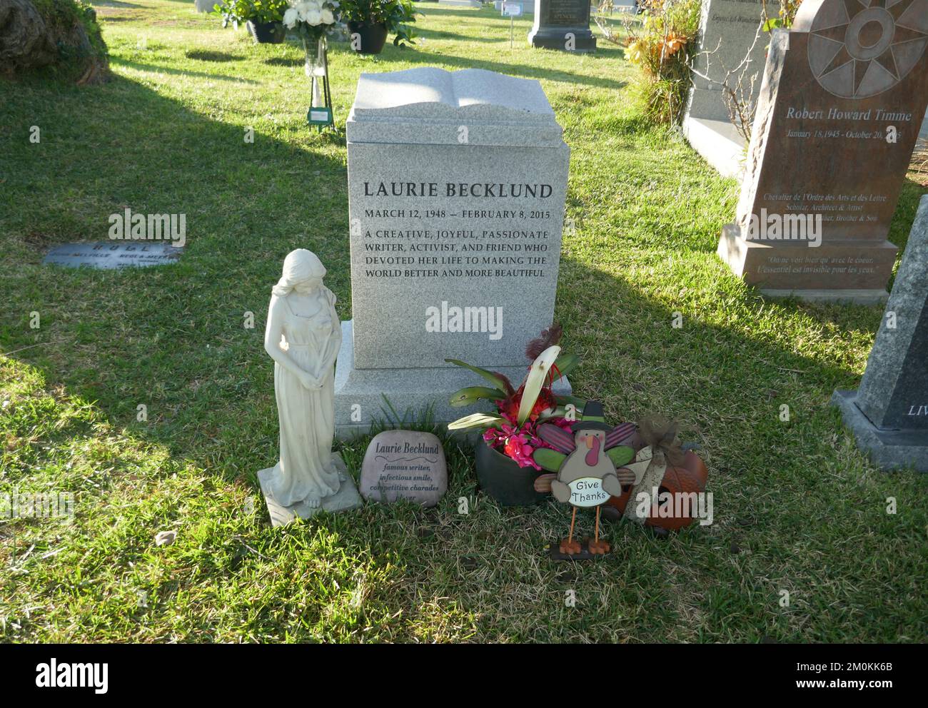 Los Angeles, California, USA 3rd December 2022 Writer Laurie Becklund's ...