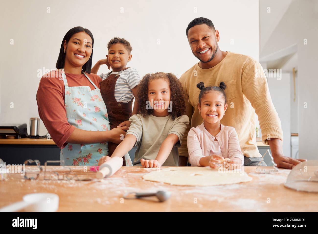 Black Family Cooking