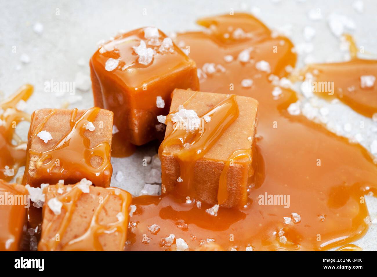 Salted Caramel A Taste Sensation Coarse Salt And Caramel Blocks