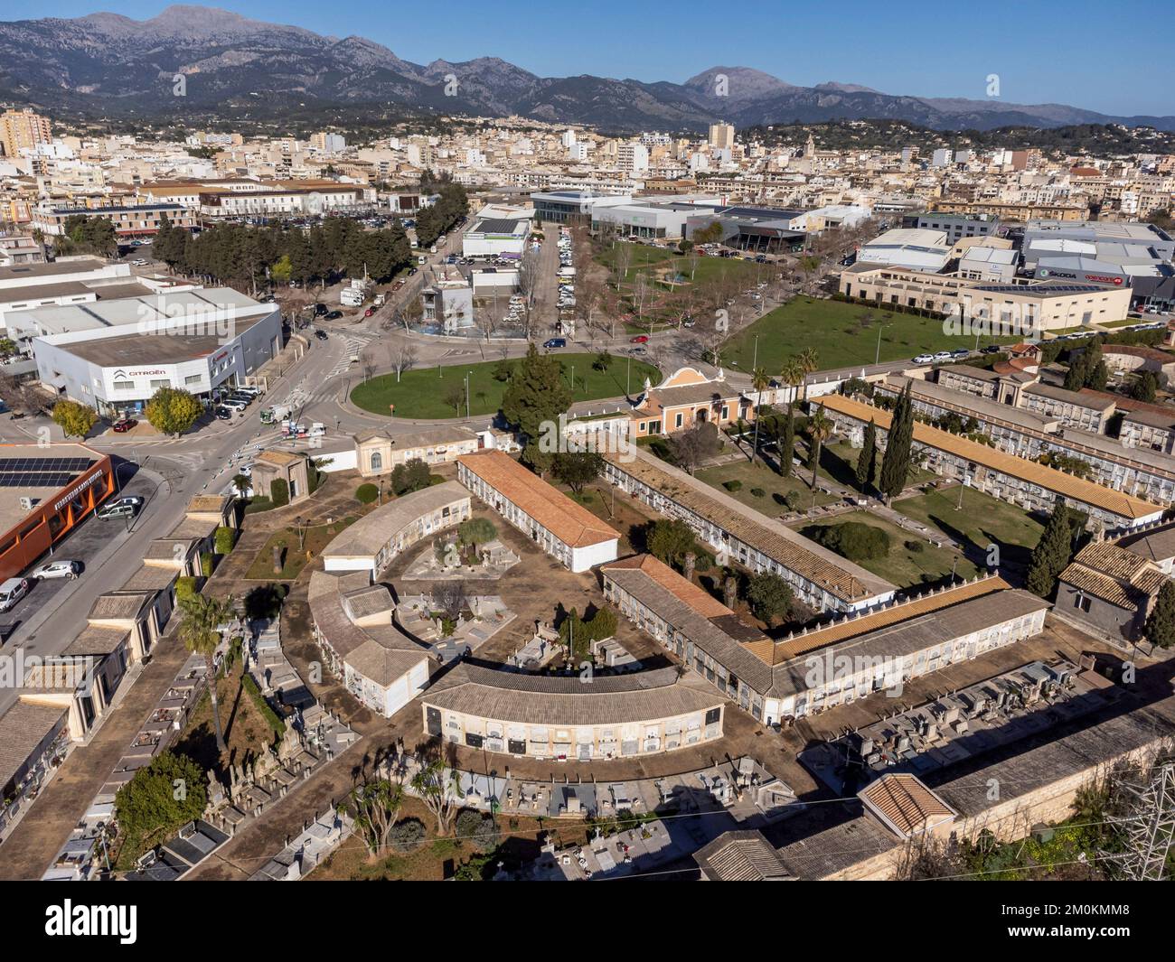niche groupings of curved lines, Inca municipal cemetery, established ...