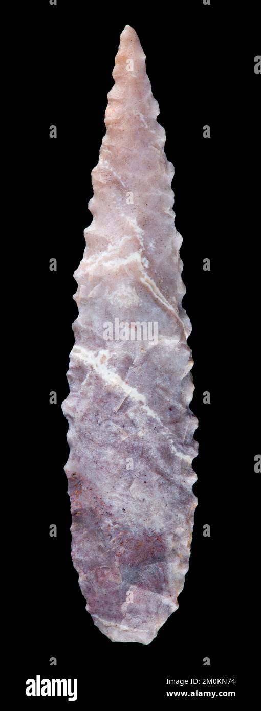 Neolithic stone tool Stock Photo - Alamy
