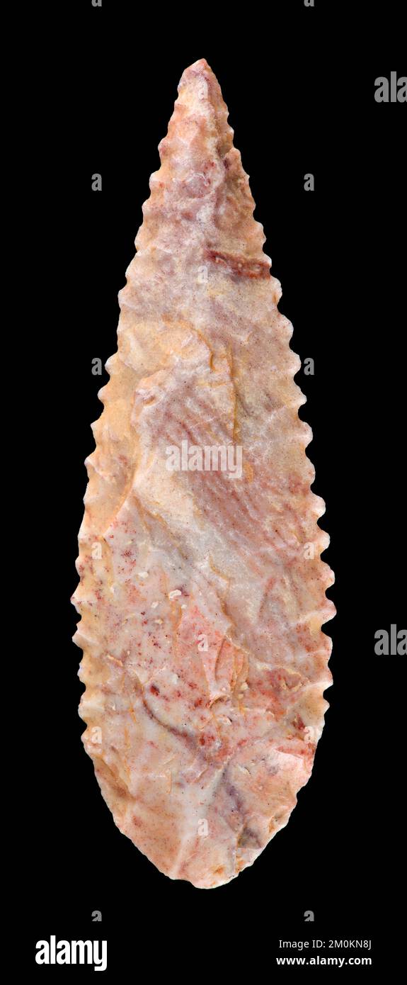 Neolithic stone tool Stock Photo - Alamy