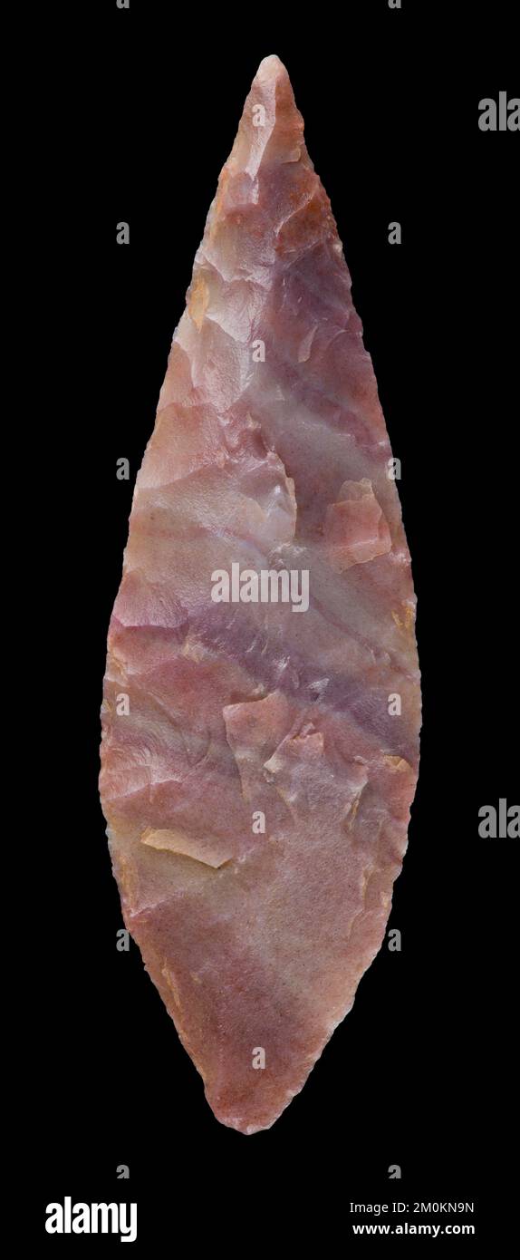 Neolithic stone tool Stock Photo - Alamy