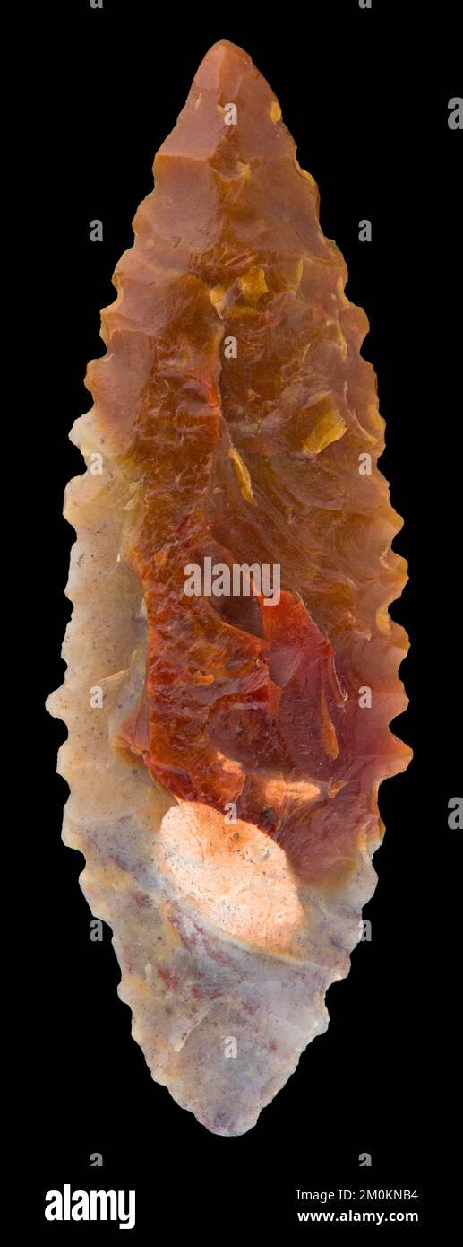 Neolithic stone tool Stock Photo - Alamy