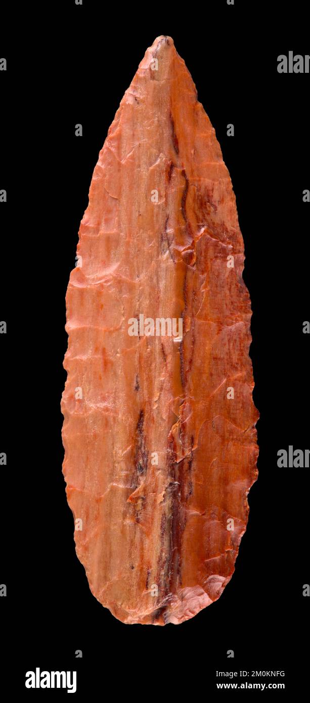 Neolithic stone tool Stock Photo - Alamy
