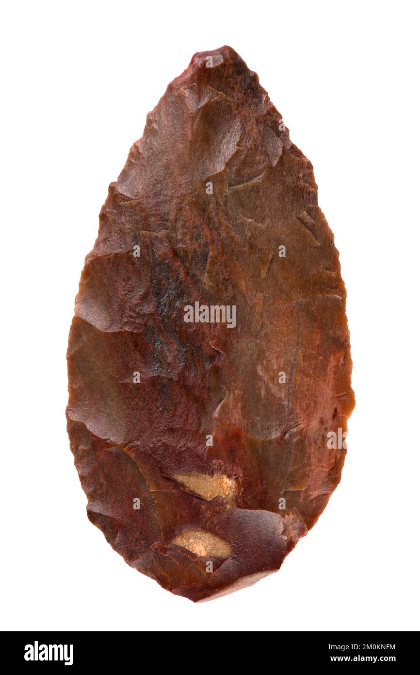 Neolithic stone tool Stock Photo - Alamy