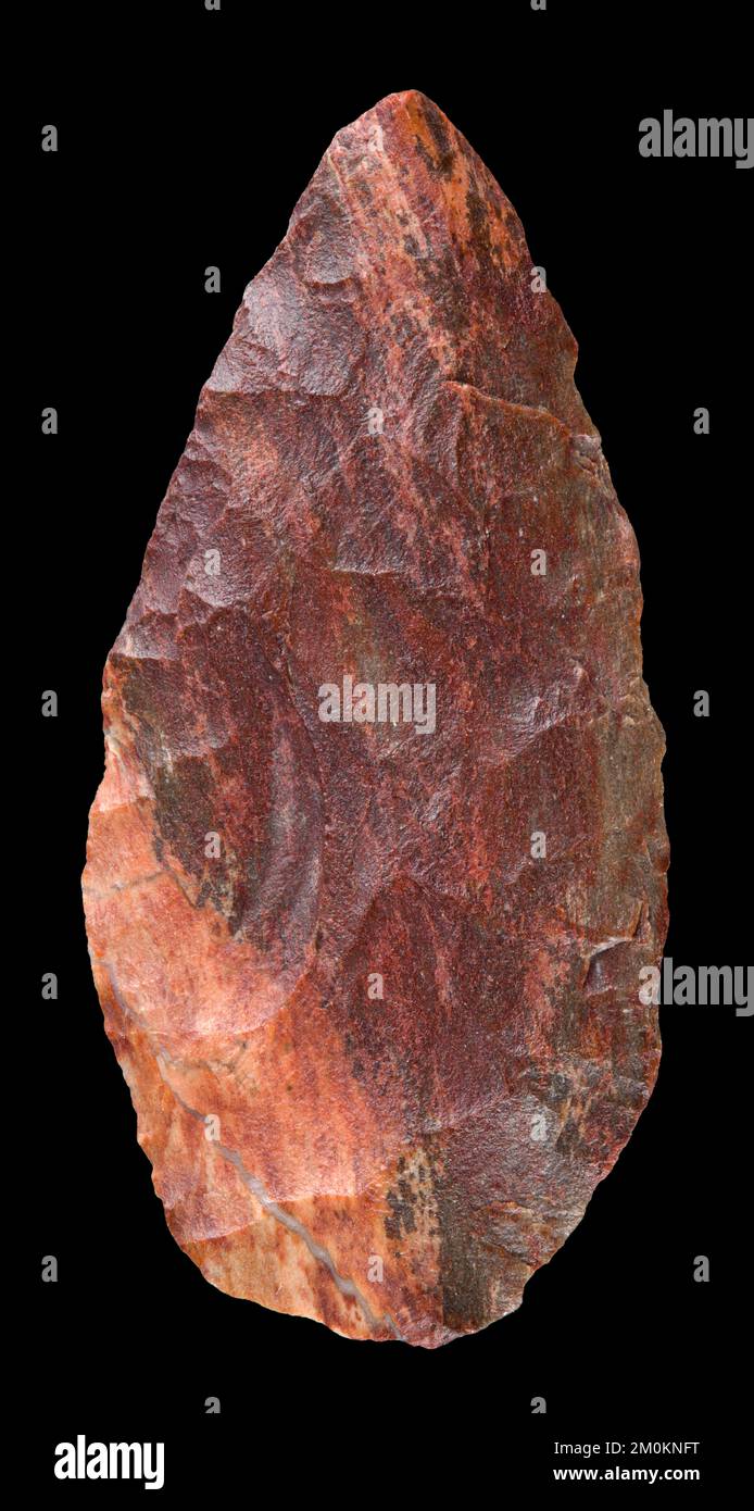 Neolithic stone tool Stock Photo - Alamy