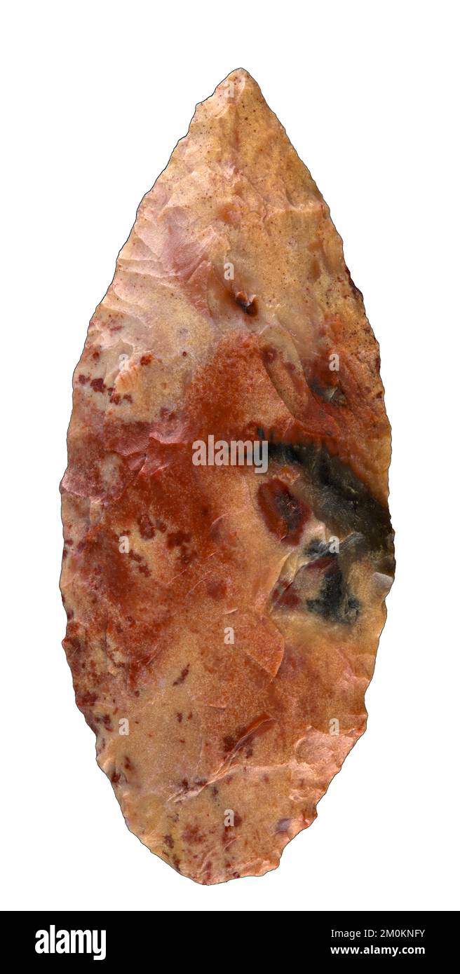 Neolithic stone tool Stock Photo - Alamy