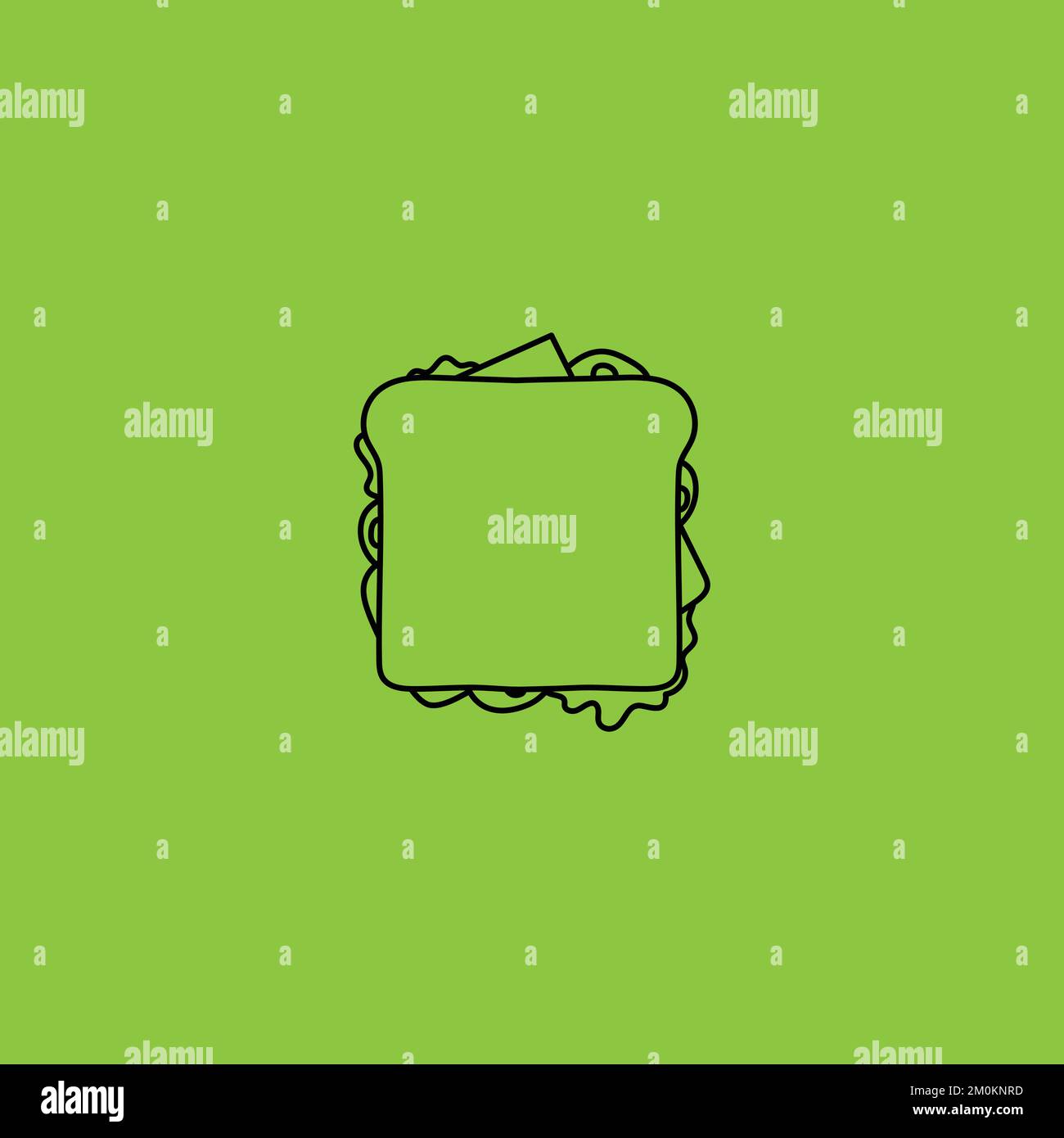 Ham sandwich Stock Vector Images - Alamy