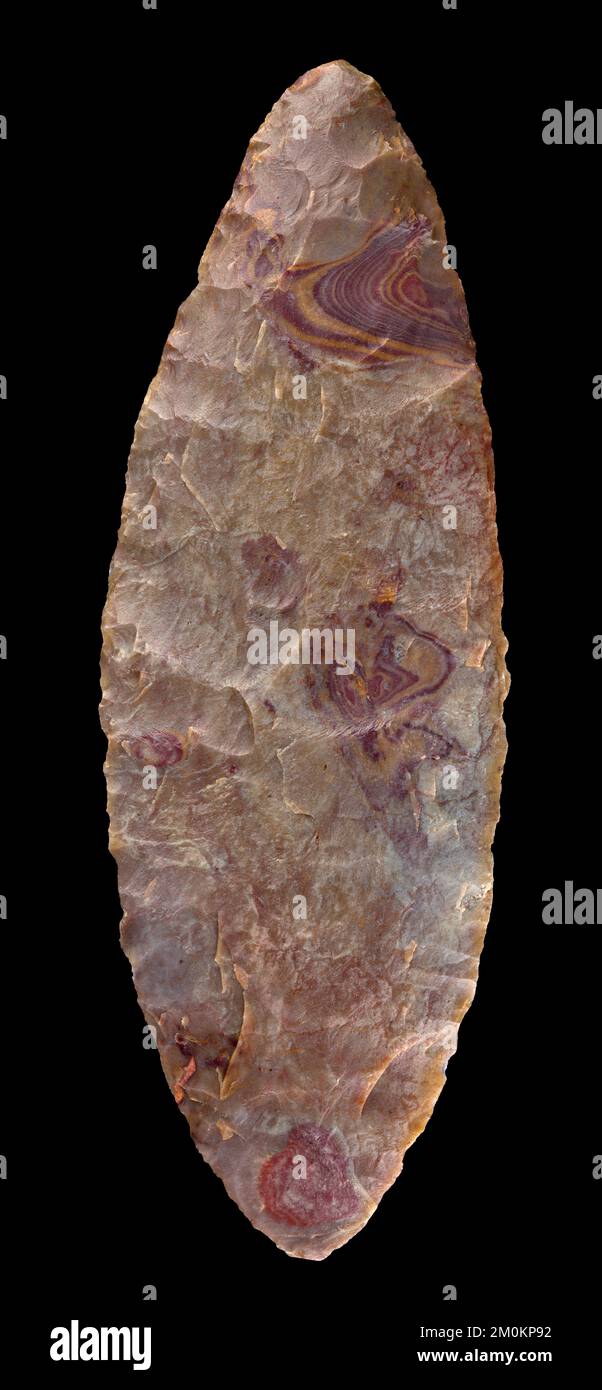 Neolithic stone tool Stock Photo - Alamy