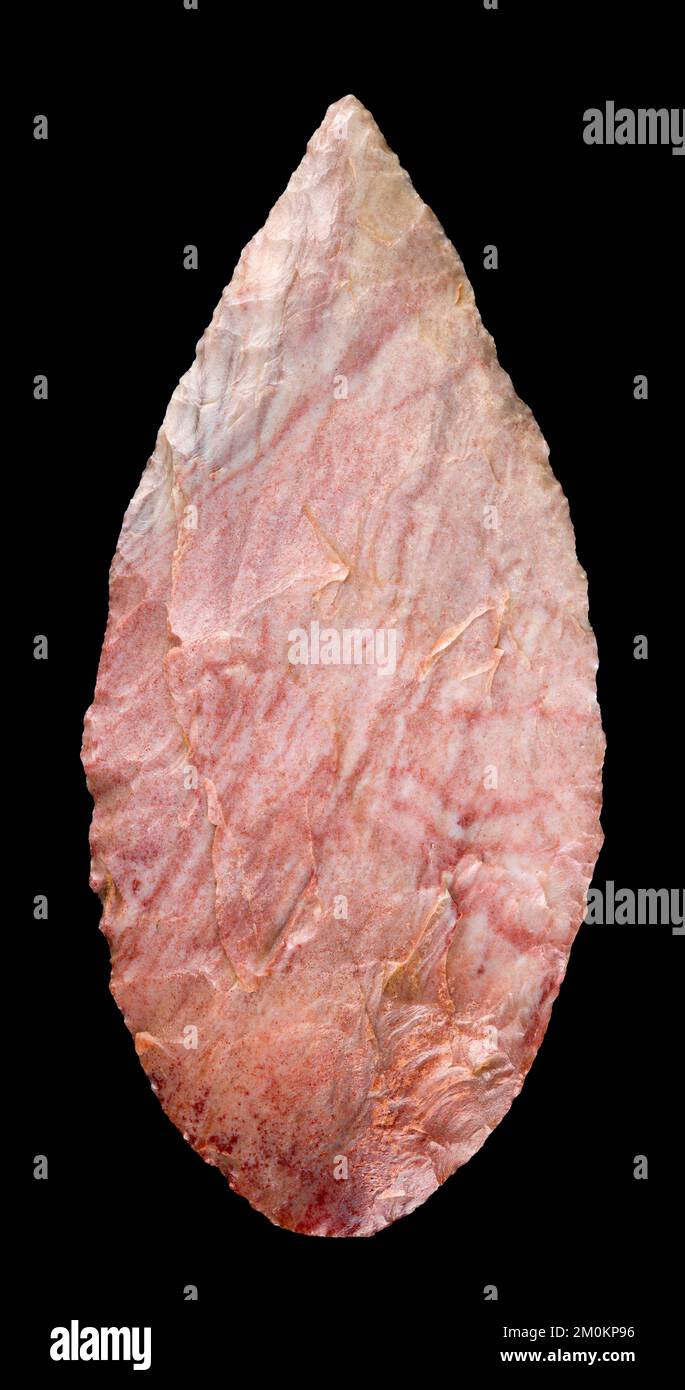 Neolithic stone tool Stock Photo - Alamy