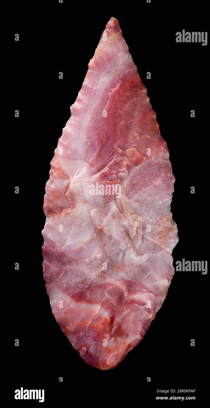 Neolithic stone tool Stock Photo - Alamy