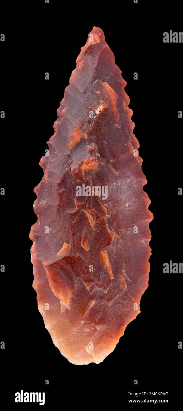 Neolithic stone tool Stock Photo - Alamy