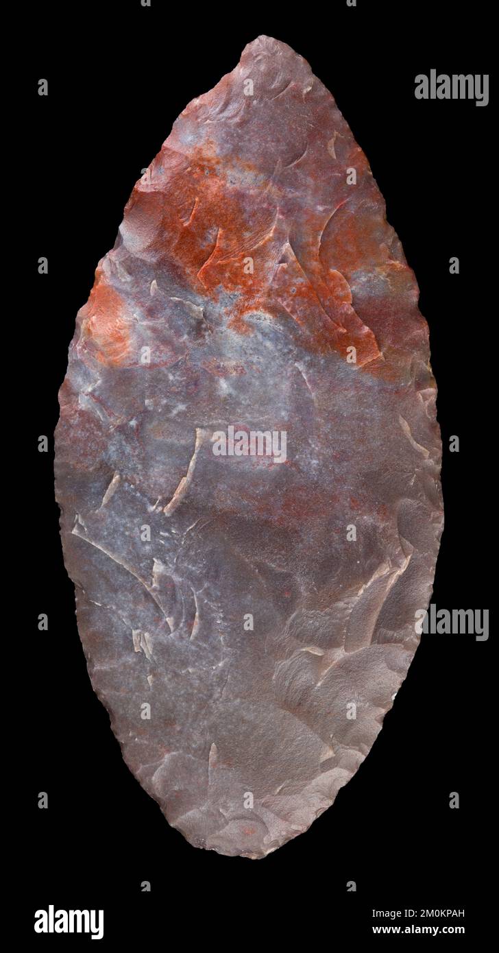 Neolithic stone tool Stock Photo - Alamy