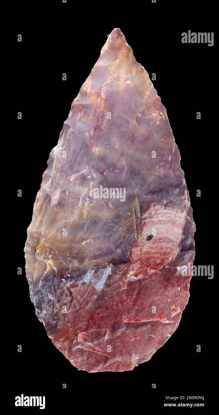 Neolithic stone tool Stock Photo - Alamy