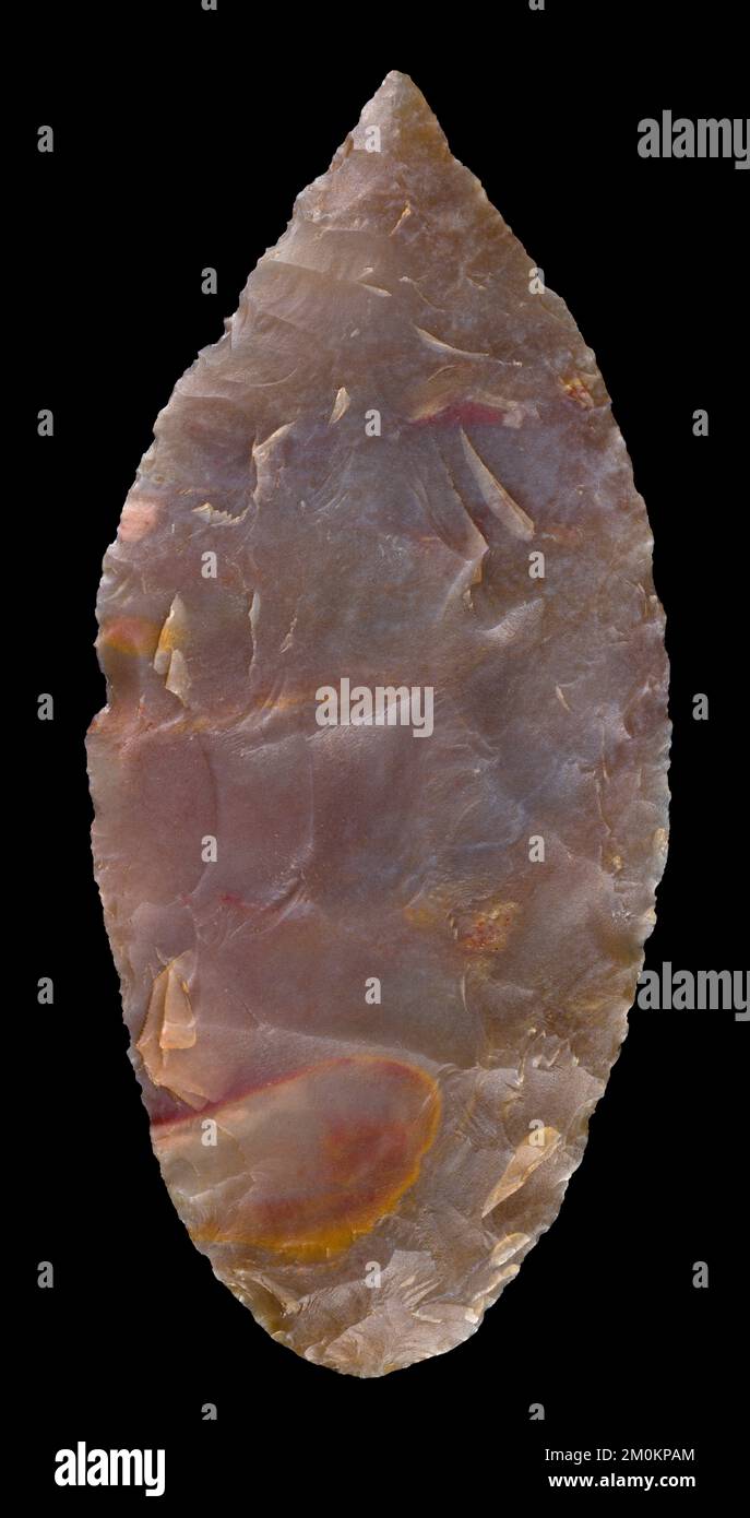 Neolithic stone tool Stock Photo - Alamy