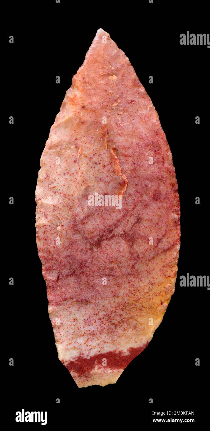 Neolithic stone tool Stock Photo - Alamy