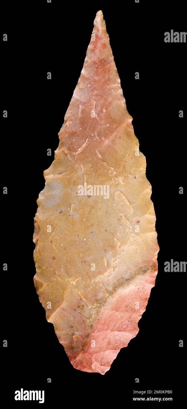 Neolithic stone tool Stock Photo - Alamy