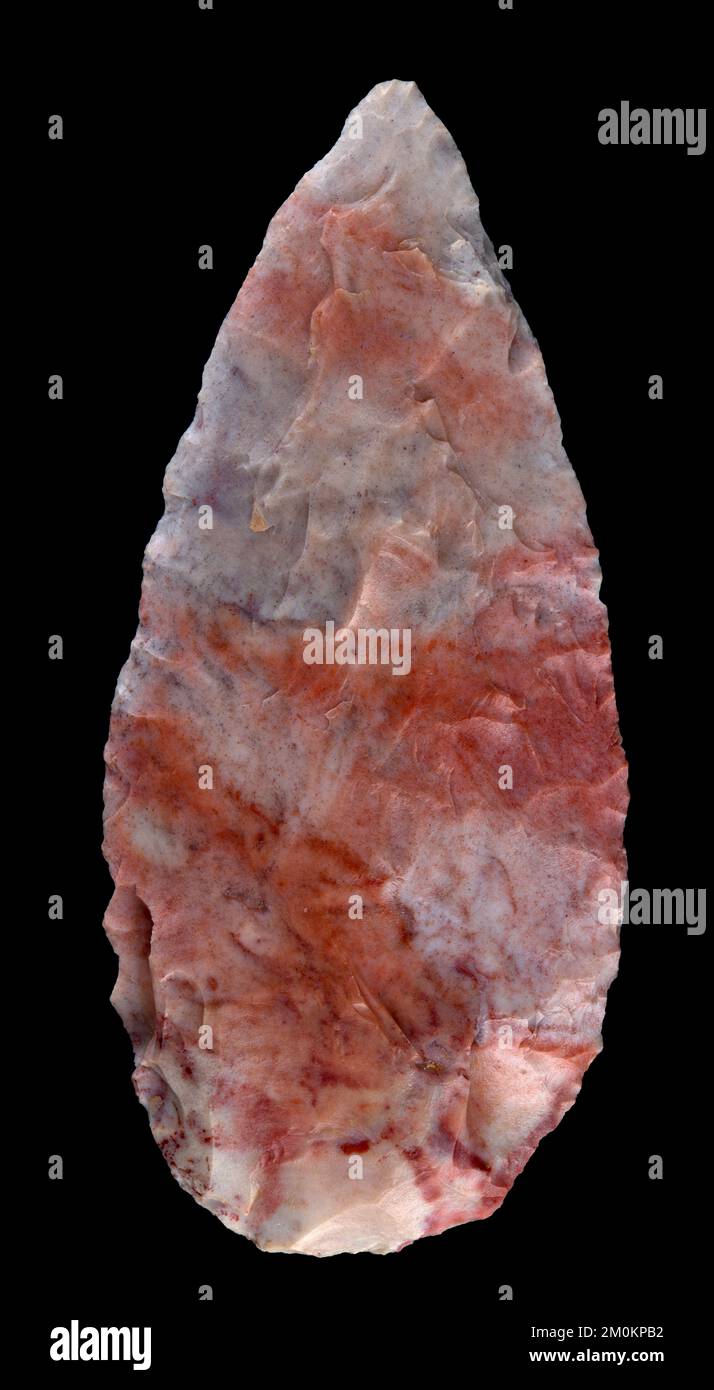 Neolithic stone tool Stock Photo - Alamy