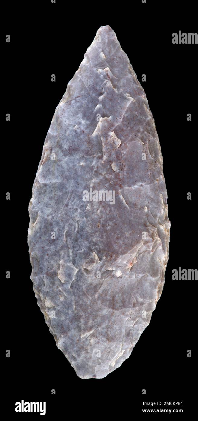 Neolithic stone tool Stock Photo - Alamy