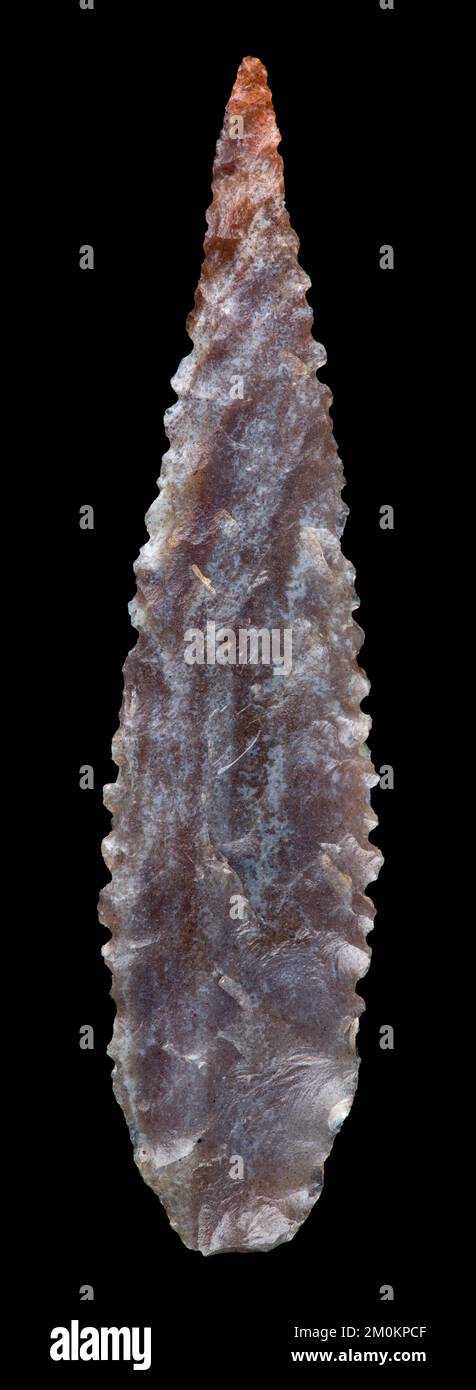 Neolithic stone tool Stock Photo - Alamy