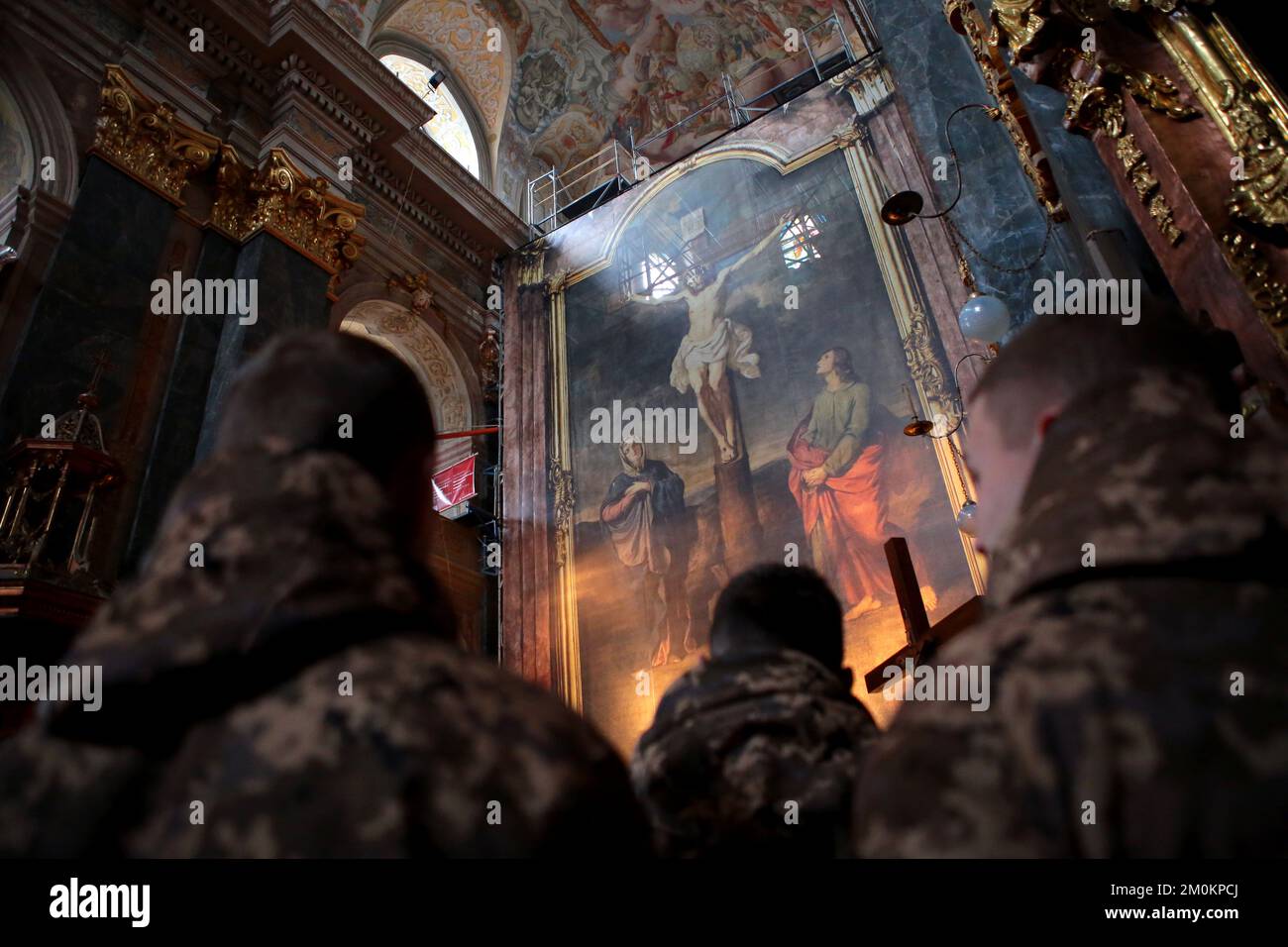 Non Exclusive: KYIV, UKRAINE - DECEMBER 6, 2022 - The painting ...