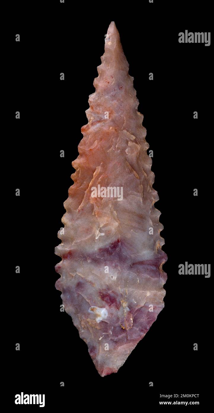 Neolithic stone tool Stock Photo - Alamy