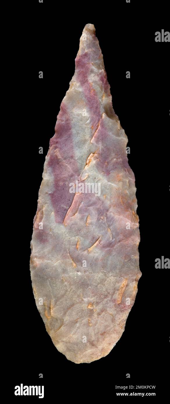 Neolithic stone tool Stock Photo - Alamy