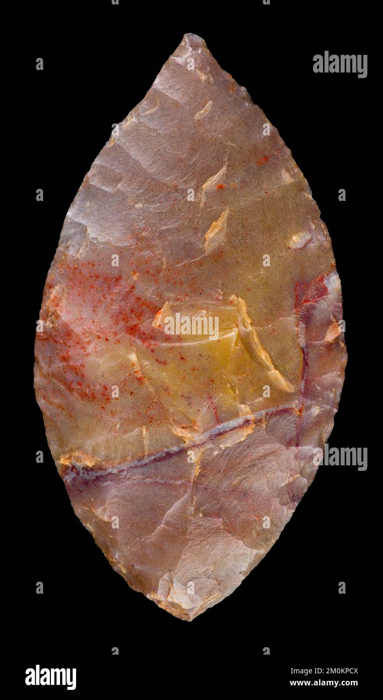 Neolithic stone tool Stock Photo - Alamy