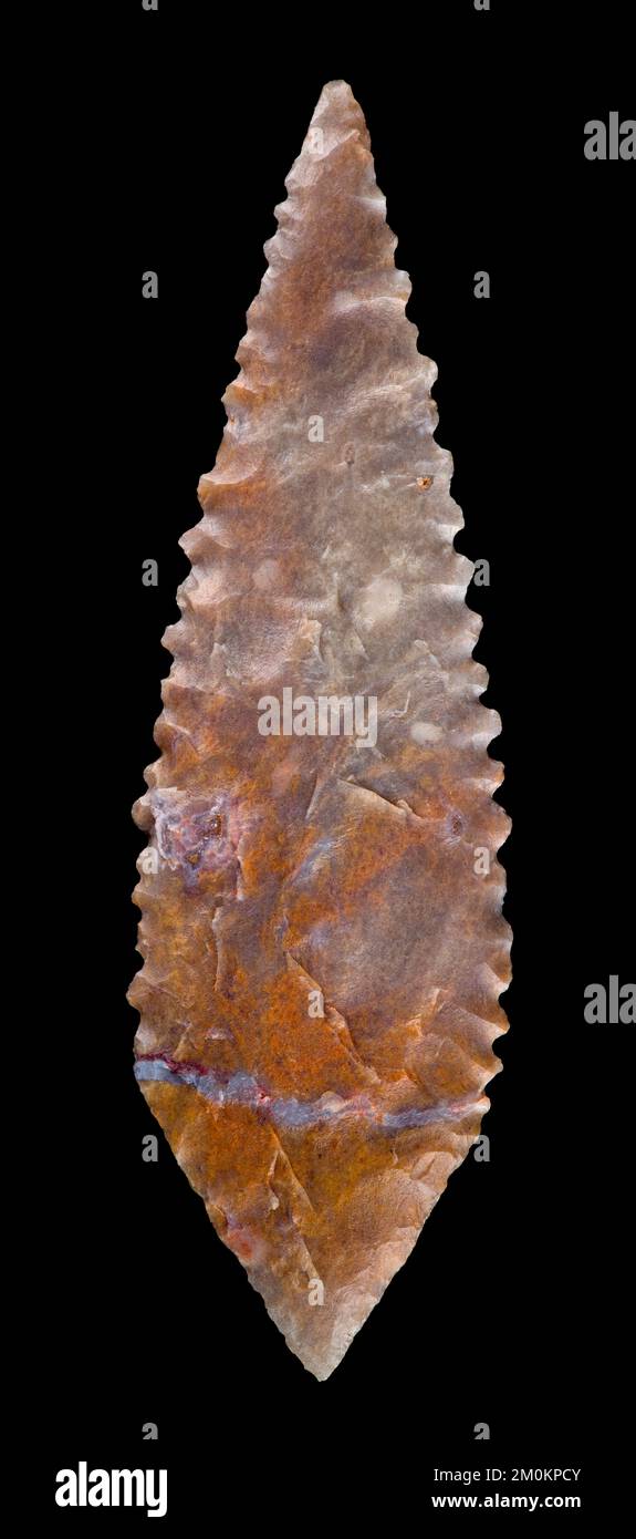 Neolithic stone tool Stock Photo - Alamy