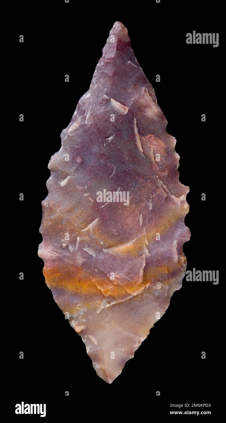 Neolithic stone tool Stock Photo - Alamy