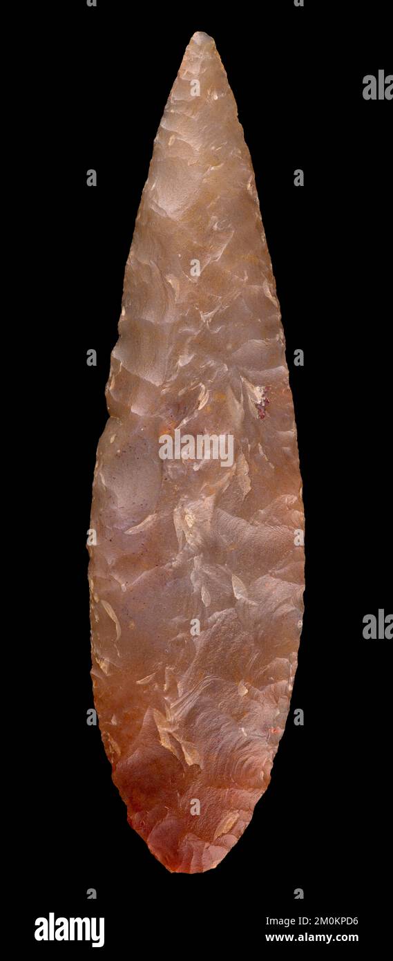 Neolithic stone tool Stock Photo - Alamy